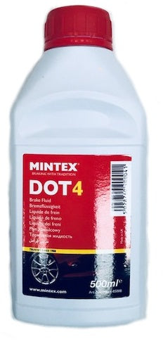 BRAKE FLUID, 0.5L, DOT 4, MINTEX – Philips Classics