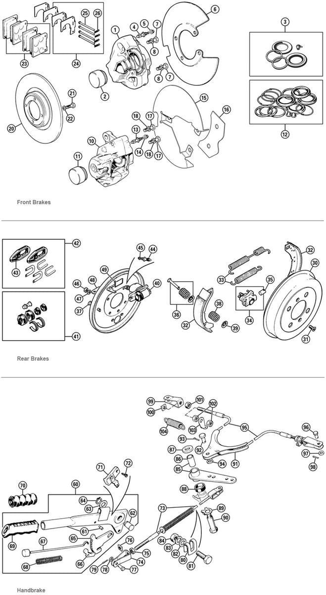 BRAKE CALIPER PISTON SPITFIRE MKIV & 1500 – Philips Classics