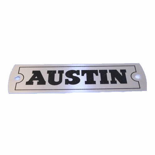PLATE, ROCKER COVER, AUSTIN, METAL – Philips Classics