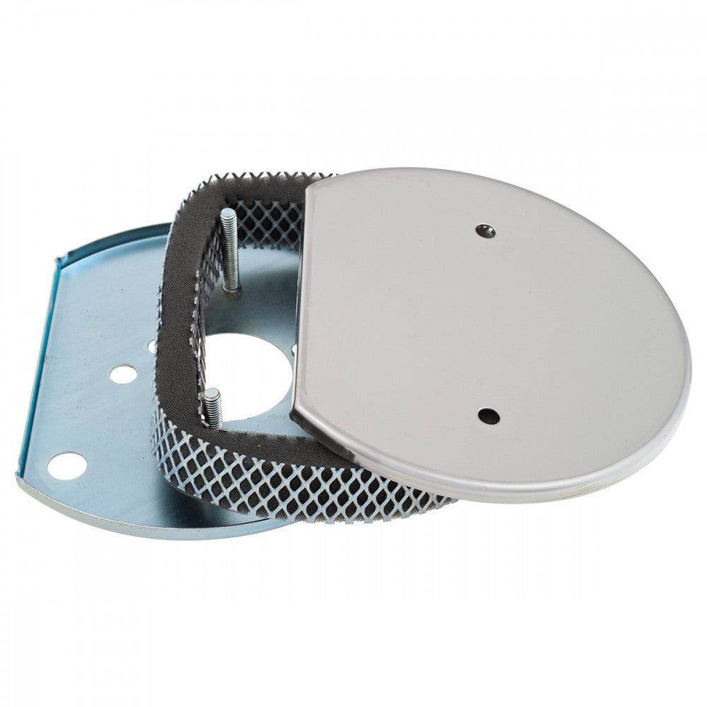 AIR FILTER SPEEDOGRAPH HS6, CENTRE HOLE, 1 3/4", CHROME – Philips Classics